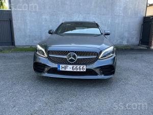 Grey Mercedes-Benz C 180 2018 in Liepaja, with an engine capacity of 1.60 L and mileage of 238 thousand km for 19250 €, photo  on AUTOMOTO.COM.LV