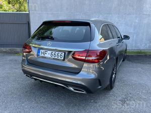 Grey Mercedes-Benz C 180 2018 in Liepaja, with an engine capacity of 1.60 L and mileage of 238 thousand km for 19250 €, photo 6 on AUTOMOTO.COM.LV