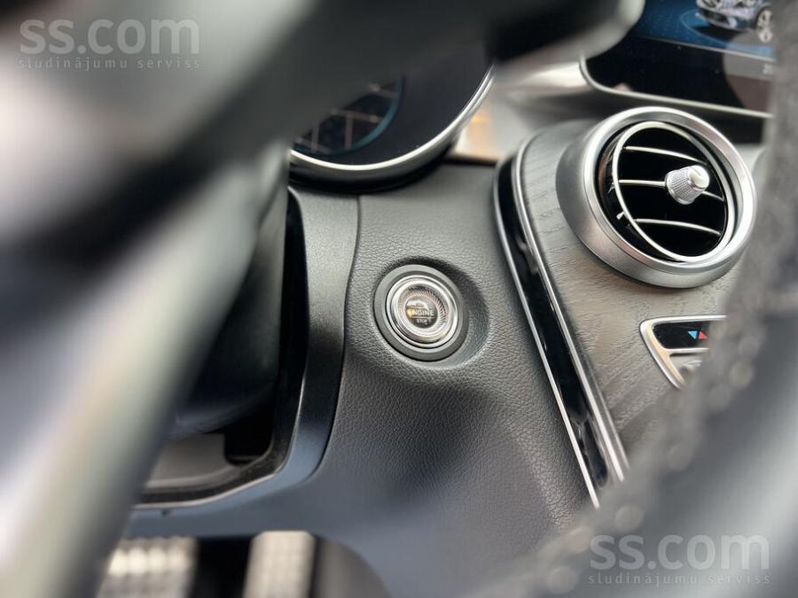 Grey Mercedes-Benz C 180 2018 in Liepaja, with an engine capacity of 1.60 L and mileage of 238 thousand km for 19250 €, photo 30 on AUTOMOTO.COM.LV