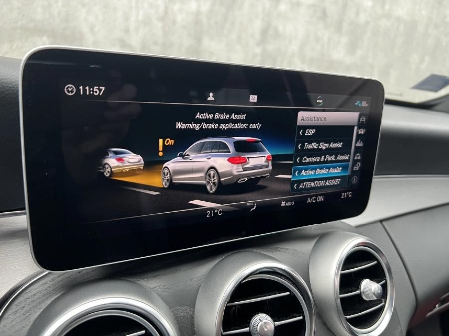 Pelēks Mercedes-Benz C 180 2018 Rīga, ar dzinēja tilpumu 1.60 L un nobraukumu 227 tūkst. km par 20850 €, foto 5 vietnē AUTOMOTO.COM.LV