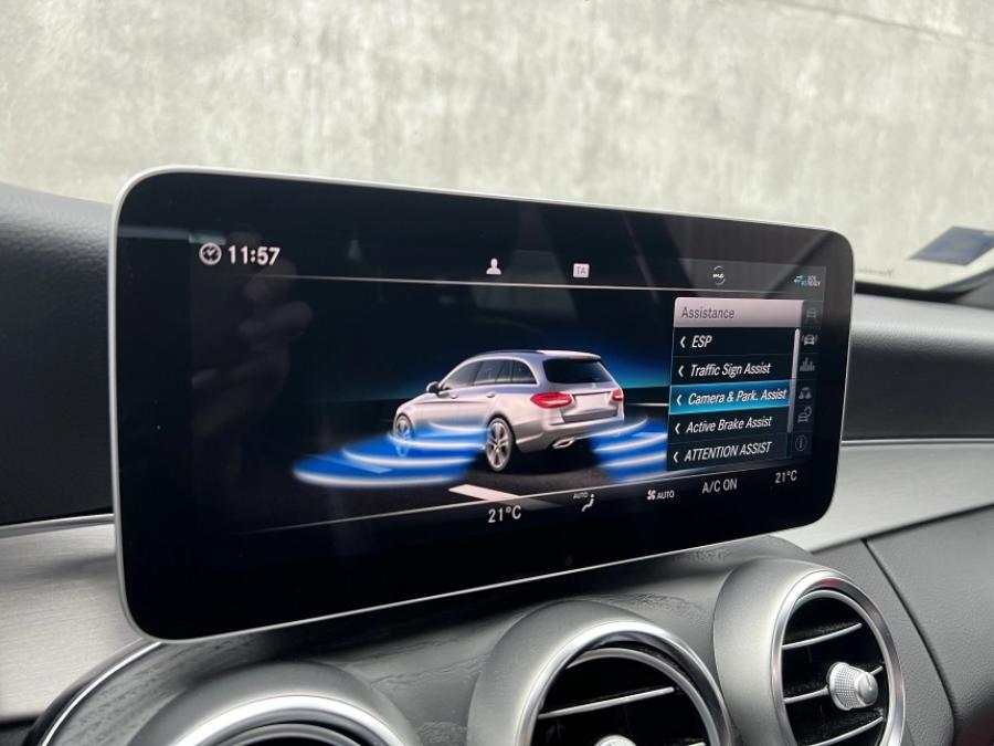 Pelēks Mercedes-Benz C 180 2018 Rīga, ar dzinēja tilpumu 1.60 L un nobraukumu 227 tūkst. km par 20850 €, foto 13 vietnē AUTOMOTO.COM.LV