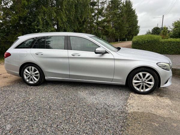 Grey Mercedes-Benz C 180 2019 in Kaunas, with an engine capacity of 1.60 L and mileage of 301 thousand km for 8450 €, photo 8 on AUTOMOTO.COM.LV