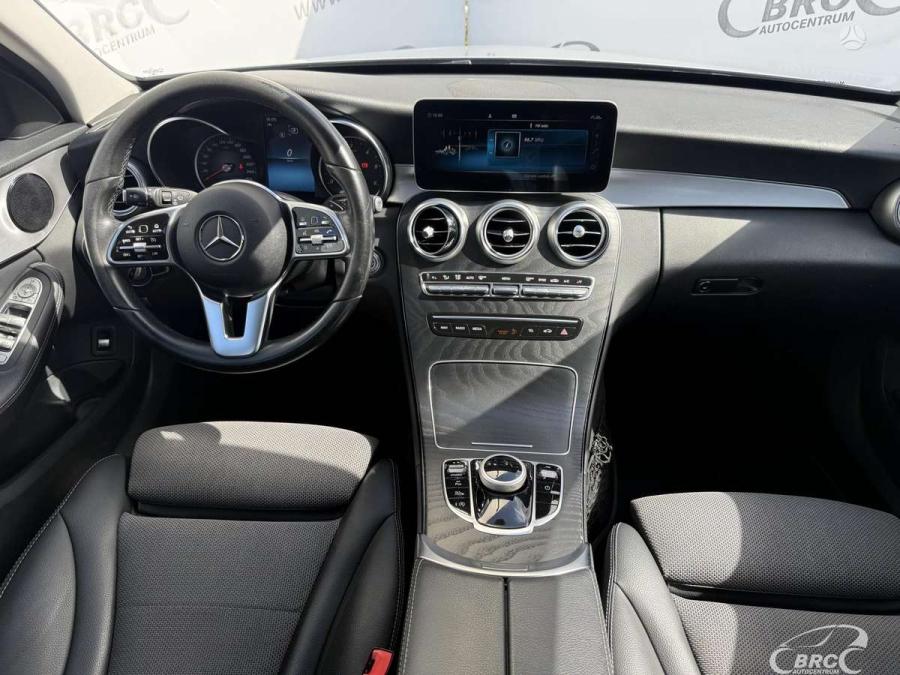 Grey Mercedes-Benz C 180 2019 in Klaipeda, with an engine capacity of 1.60 L and mileage of 184 thousand km for 13200 €, photo 5 on AUTOMOTO.COM.LV