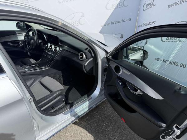 Pelēks Mercedes-Benz C 180 2019 Klaipėda, ar dzinēja tilpumu 1.60 L un nobraukumu 184 tūkst. km par 13200 €, foto 7 vietnē AUTOMOTO.COM.LV