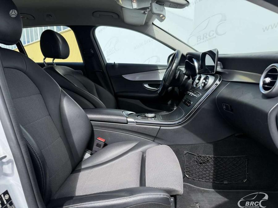 Grey Mercedes-Benz C 180 2019 in Klaipeda, with an engine capacity of 1.60 L and mileage of 184 thousand km for 13200 €, photo 11 on AUTOMOTO.COM.LV