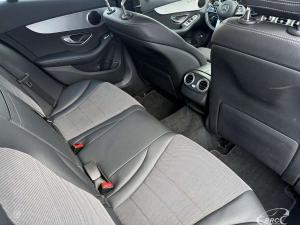 Grey Mercedes-Benz C 180 2019 in Klaipeda, with an engine capacity of 1.60 L and mileage of 184 thousand km for 13200 €, photo 13 on AUTOMOTO.COM.LV