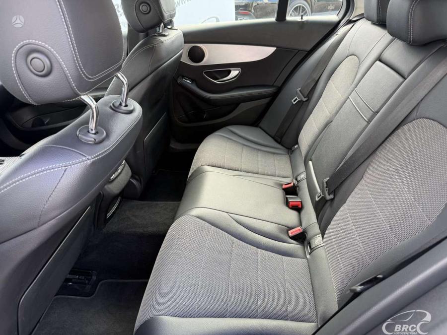 Grey Mercedes-Benz C 180 2019 in Klaipeda, with an engine capacity of 1.60 L and mileage of 184 thousand km for 13200 €, photo 18 on AUTOMOTO.COM.LV