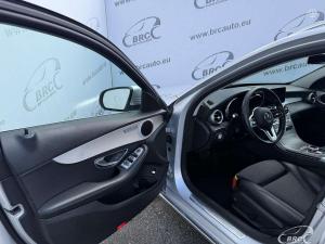 Grey Mercedes-Benz C 180 2019 in Klaipeda, with an engine capacity of 1.60 L and mileage of 184 thousand km for 13200 €, photo 19 on AUTOMOTO.COM.LV