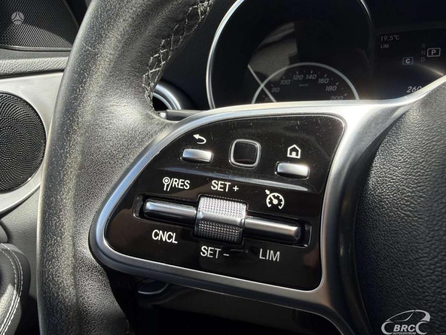 Grey Mercedes-Benz C 180 2019 in Klaipeda, with an engine capacity of 1.60 L and mileage of 184 thousand km for 13200 €, photo 26 on AUTOMOTO.COM.LV