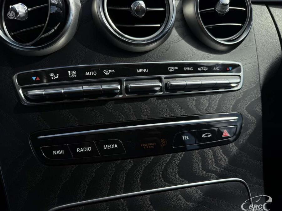 Grey Mercedes-Benz C 180 2019 in Klaipeda, with an engine capacity of 1.60 L and mileage of 184 thousand km for 13200 €, photo 29 on AUTOMOTO.COM.LV