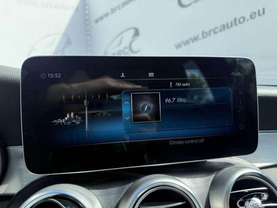 Grey Mercedes-Benz C 180 2019 in Klaipeda, with an engine capacity of 1.60 L and mileage of 184 thousand km for 13200 €, photo 32 on AUTOMOTO.COM.LV