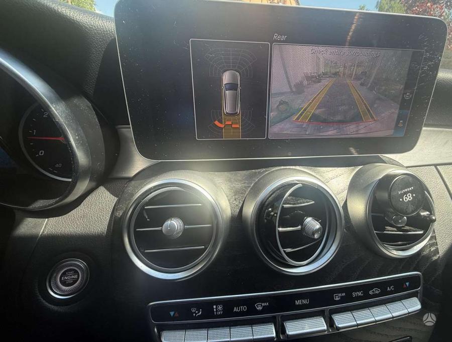 Pelēks Mercedes-Benz C 180 2019 Šauļi, ar dzinēja tilpumu 1.60 L un nobraukumu 98 tūkst. km par 17200 €, foto 5 vietnē AUTOMOTO.COM.LV