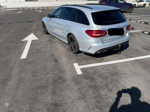 Pelēks Mercedes-Benz C 180 2019 Viļņa, ar dzinēja tilpumu 1.60 L un nobraukumu 268 tūkst. km par 11955 €, foto 3 vietnē AUTOMOTO.COM.LV