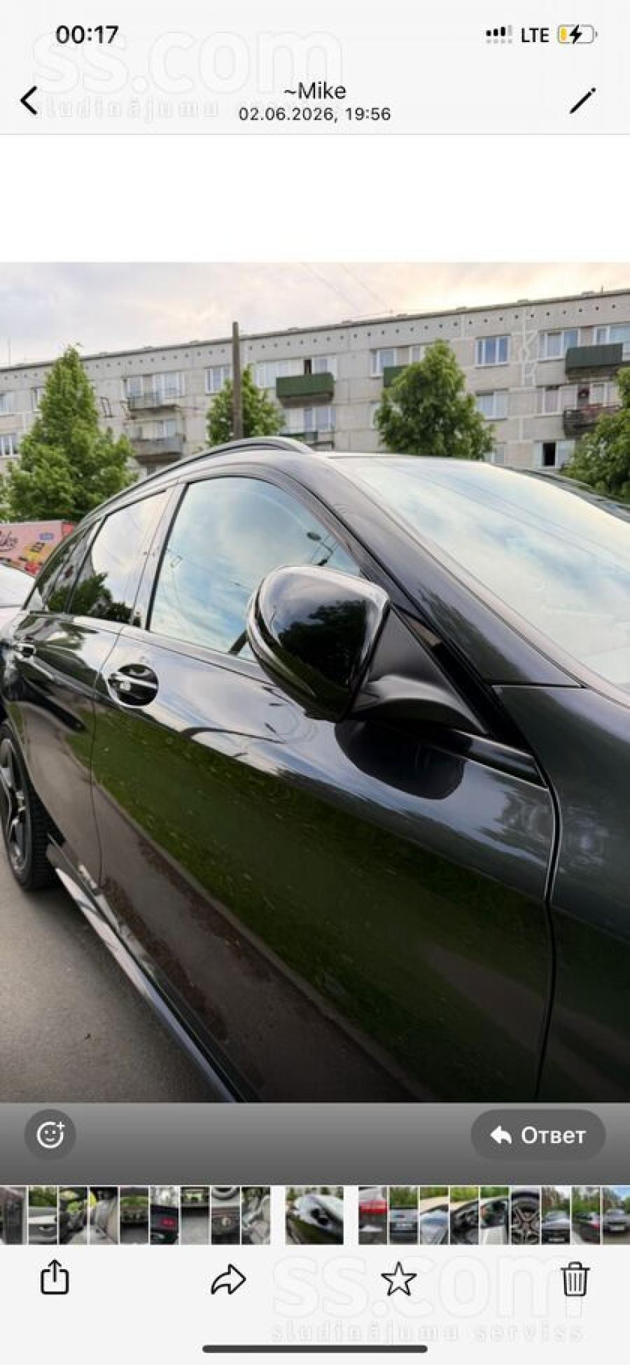 Grey Mercedes-Benz C 180 2020 in Riga, with an engine capacity of 1.50 L and mileage of 181 thousand km for 18900 €, photo 10 on AUTOMOTO.COM.LV