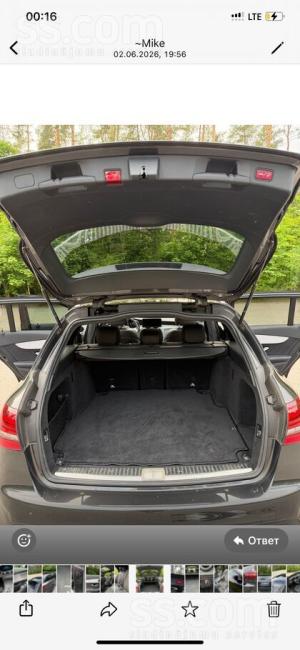 Grey Mercedes-Benz C 180 2020 in Riga, with an engine capacity of 1.50 L and mileage of 181 thousand km for 18900 €, photo 15 on AUTOMOTO.COM.LV