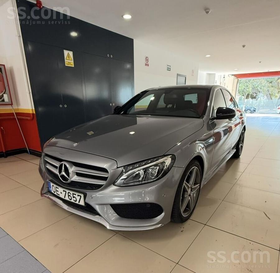 Mercedes-Benz C 180 2017 in Jurmala, with an engine capacity of 1.60 L and mileage of 159 thousand km for 17100 €, photo 1 on AUTOMOTO.COM.LV
