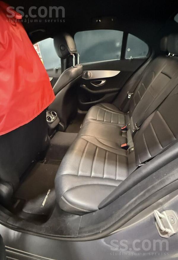 Mercedes-Benz C 180 2017 in Jurmala, with an engine capacity of 1.60 L and mileage of 159 thousand km for 17100 €, photo 6 on AUTOMOTO.COM.LV