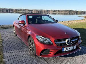 Sarkans Mercedes-Benz C 180 2021 Rīga, ar dzinēja tilpumu 0.00 L un nobraukumu 30 tūkst. km par 26100 €, foto  vietnē AUTOMOTO.COM.LV
