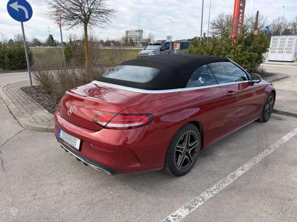 Sarkans Mercedes-Benz C 180 2021 Rīga, ar dzinēja tilpumu 0.00 L un nobraukumu 30 tūkst. km par 26100 €, foto 2 vietnē AUTOMOTO.COM.LV