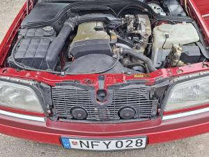Sarkans Mercedes-Benz C 180 1994 Klaipėda, ar dzinēja tilpumu 1.80 L un nobraukumu 125 tūkst. km par 2800 €, foto 5 vietnē AUTOMOTO.COM.LV