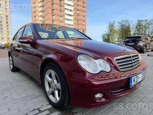 Red Mercedes-Benz C 180 2004 in Riga, with an engine capacity of 1.80 L and mileage of 0 thousand km for 5800 €, photo  on AUTOMOTO.COM.LV