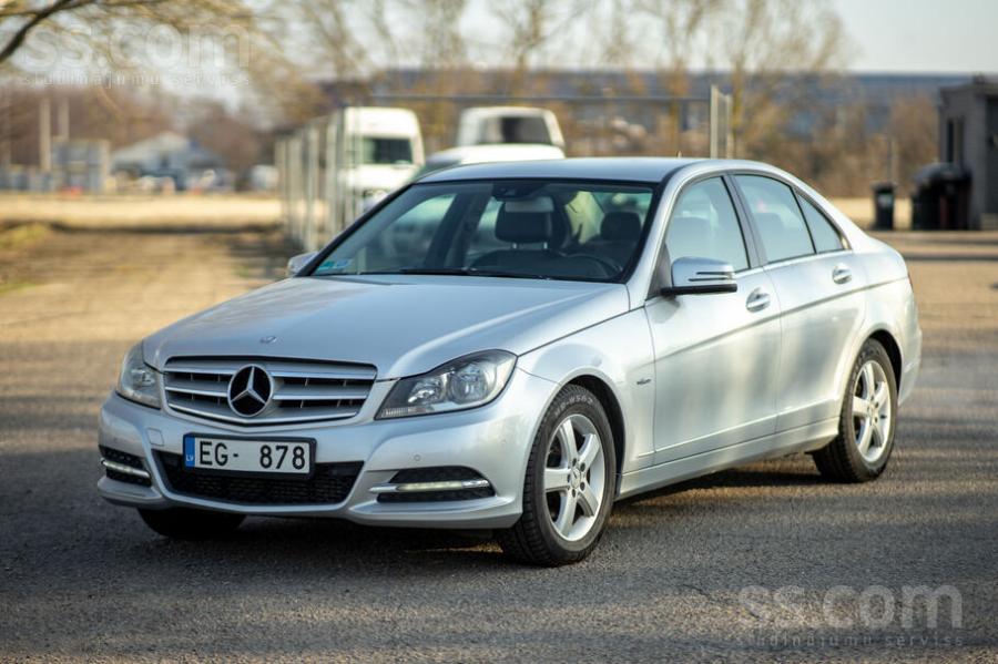 Mercedes-Benz C 180 2011 Liepāja, ar dzinēja tilpumu 1.80 L un nobraukumu 194 tūkst. km par 6900 €, foto 1 vietnē AUTOMOTO.COM.LV