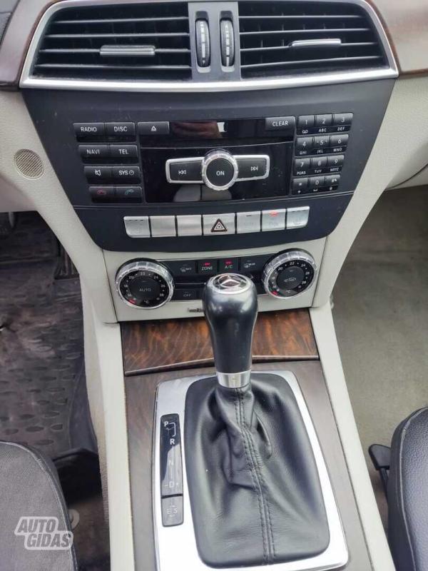 Mercedes-Benz C 180 2012 in Vilnius, with an engine capacity of 2.10 L and mileage of 5 thousand km for 3700 €, photo 9 on AUTOMOTO.COM.LV