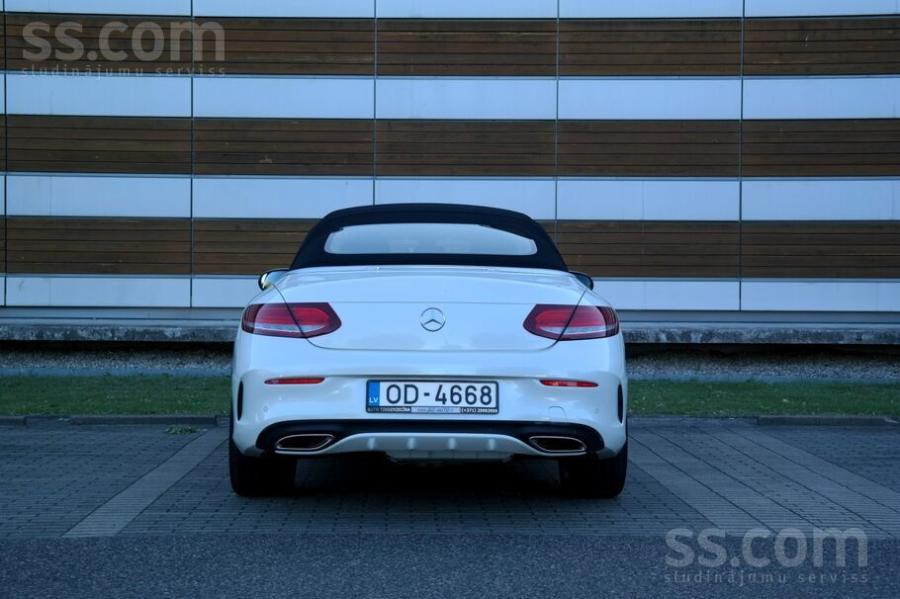 Balts Mercedes-Benz C 180 2017 Rīga, ar dzinēja tilpumu 1.60 L un nobraukumu 28 tūkst. km par 25000 €, foto 8 vietnē AUTOMOTO.COM.LV