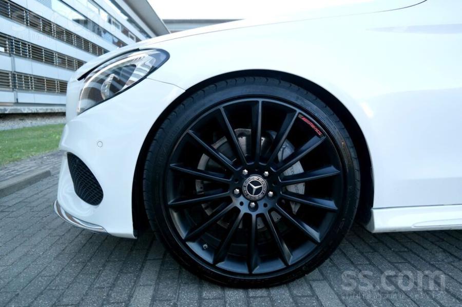 Balts Mercedes-Benz C 180 2017 Rīga, ar dzinēja tilpumu 1.60 L un nobraukumu 28 tūkst. km par 25000 €, foto 9 vietnē AUTOMOTO.COM.LV