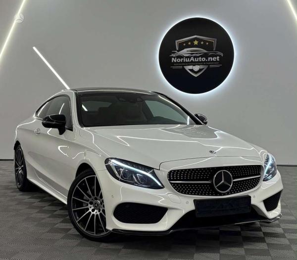 Balts Mercedes-Benz C 180 2017 Marijampole, ar dzinēja tilpumu 1.60 L un nobraukumu 190 tūkst. km par 19750 €, foto 1 vietnē AUTOMOTO.COM.LV