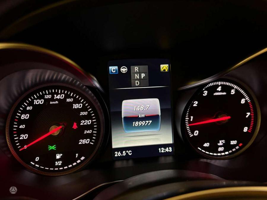 Balts Mercedes-Benz C 180 2017 Marijampole, ar dzinēja tilpumu 1.60 L un nobraukumu 190 tūkst. km par 19750 €, foto 17 vietnē AUTOMOTO.COM.LV