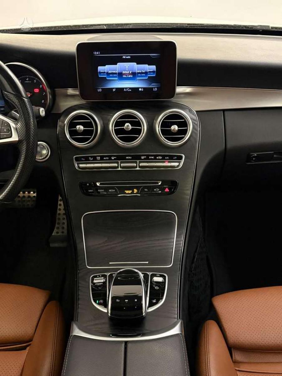 Balts Mercedes-Benz C 180 2017 Marijampole, ar dzinēja tilpumu 1.60 L un nobraukumu 190 tūkst. km par 19750 €, foto 18 vietnē AUTOMOTO.COM.LV