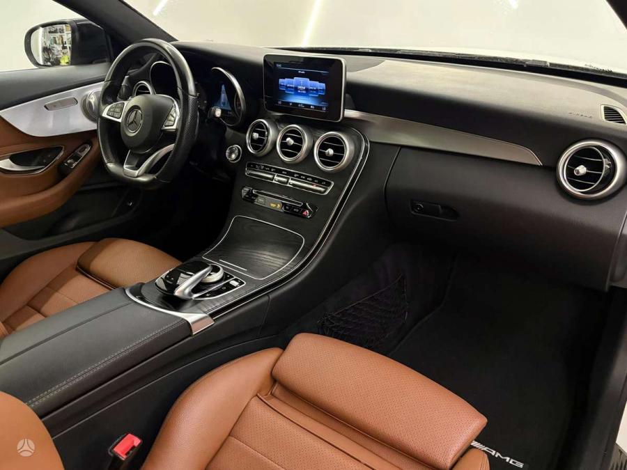 Balts Mercedes-Benz C 180 2017 Marijampole, ar dzinēja tilpumu 1.60 L un nobraukumu 190 tūkst. km par 19750 €, foto 19 vietnē AUTOMOTO.COM.LV