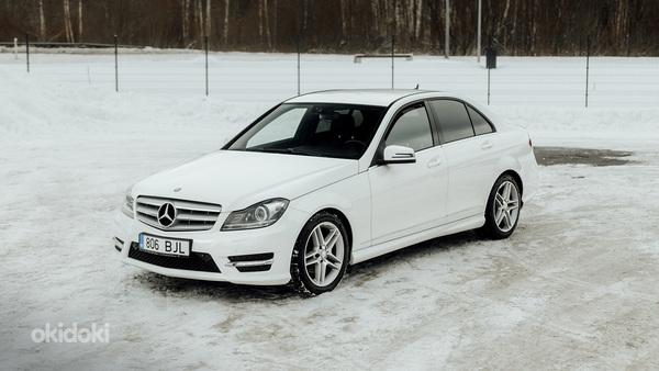 Balts Mercedes-Benz C 180 2013 Pērnava, ar dzinēja tilpumu 1.60 L un nobraukumu 212 tūkst. km par 11000 €, foto 1 vietnē AUTOMOTO.COM.LV