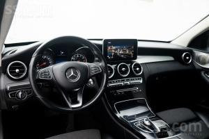 White Mercedes-Benz C 180 2014 in Tallinn, with an engine capacity of 1.60 L and mileage of 284 thousand km for 12499 €, photo 8 on AUTOMOTO.COM.LV