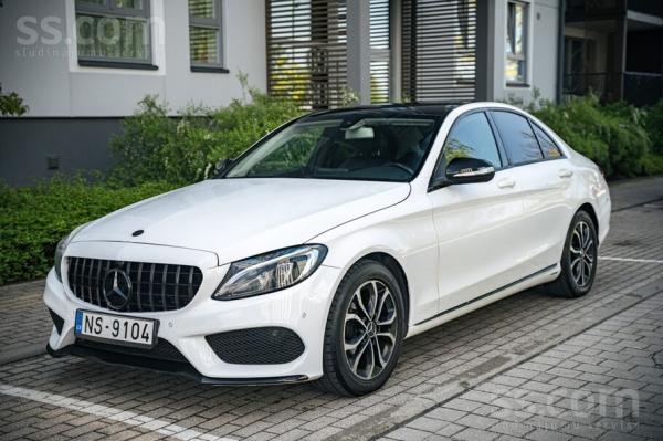 Balts Mercedes-Benz C 180 2016 Rīga, ar dzinēja tilpumu 1.60 L un nobraukumu 247 tūkst. km par 18710 €, foto 1 vietnē AUTOMOTO.COM.LV