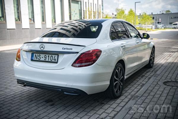 Balts Mercedes-Benz C 180 2016 Rīga, ar dzinēja tilpumu 1.60 L un nobraukumu 247 tūkst. km par 18710 €, foto 4 vietnē AUTOMOTO.COM.LV
