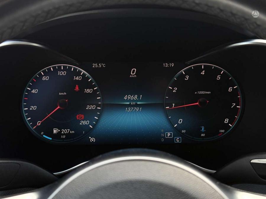 Белый Мерседес Ц 180 2019 в Каунас, объемом двигателя 1.60 л и пробегом 138 тыс. км за 20990 €, фото 30 на AUTOMOTO.COM.LV