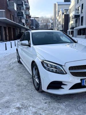 Balts Mercedes-Benz C 180 2020 Viļņa, ar dzinēja tilpumu 1.50 L un nobraukumu 91 tūkst. km par 24890 €, foto 6 vietnē AUTOMOTO.COM.LV