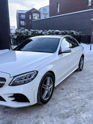 Balts Mercedes-Benz C 180 2020 Viļņa, ar dzinēja tilpumu 1.50 L un nobraukumu 91 tūkst. km par 24890 €, foto 7 vietnē AUTOMOTO.COM.LV