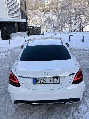 Balts Mercedes-Benz C 180 2020 Viļņa, ar dzinēja tilpumu 1.50 L un nobraukumu 91 tūkst. km par 24890 €, foto 11 vietnē AUTOMOTO.COM.LV