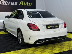 Balts Mercedes-Benz C 180 2020 Avižieniai, ar dzinēja tilpumu 1.50 L un nobraukumu 91 tūkst. km par 24200 €, foto 6 vietnē AUTOMOTO.COM.LV