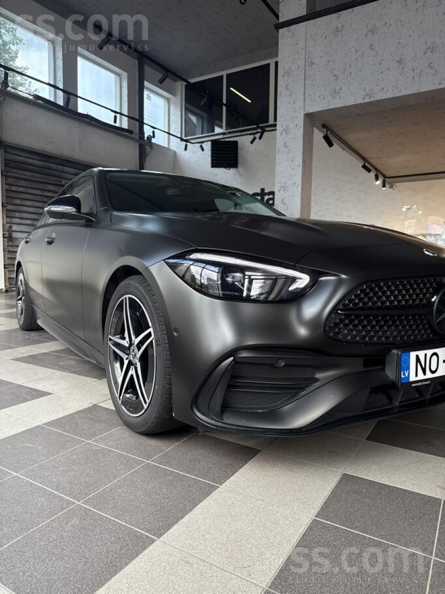 Balts Mercedes-Benz C 180 2022 Rīga, ar dzinēja tilpumu 1.50 L un nobraukumu 57 tūkst. km par 33800 €, foto 1 vietnē AUTOMOTO.COM.LV