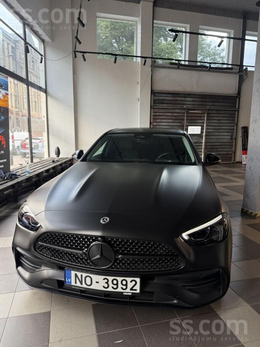 Balts Mercedes-Benz C 180 2022 Rīga, ar dzinēja tilpumu 1.50 L un nobraukumu 57 tūkst. km par 33800 €, foto 3 vietnē AUTOMOTO.COM.LV