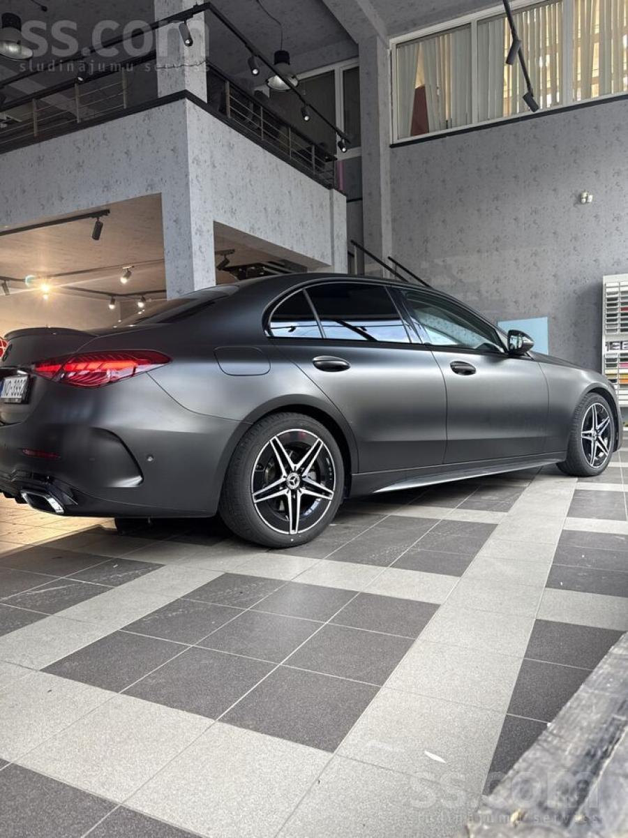Balts Mercedes-Benz C 180 2022 Rīga, ar dzinēja tilpumu 1.50 L un nobraukumu 57 tūkst. km par 33800 €, foto 4 vietnē AUTOMOTO.COM.LV