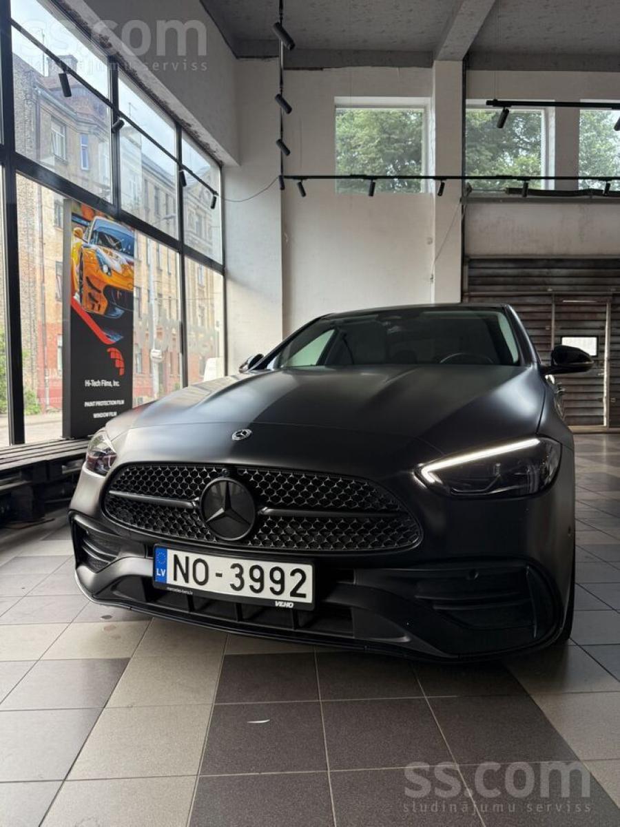 Balts Mercedes-Benz C 180 2022 Rīga, ar dzinēja tilpumu 1.50 L un nobraukumu 57 tūkst. km par 33800 €, foto 9 vietnē AUTOMOTO.COM.LV