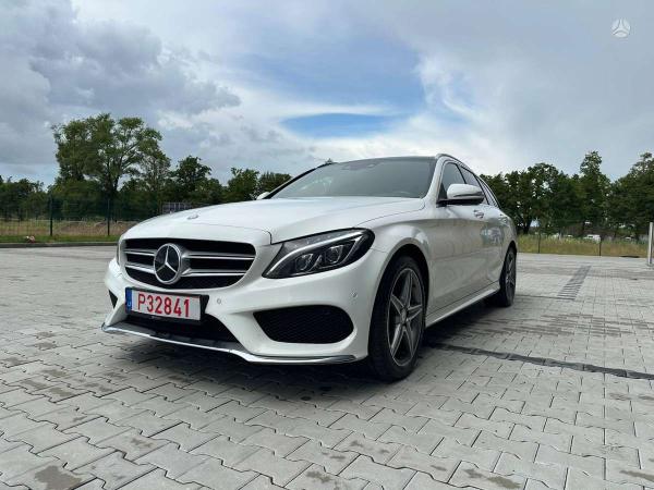 White Mercedes-Benz C 180 2014 in Klaipeda, with an engine capacity of 1.60 L and mileage of 223 thousand km for 12900 €, photo 2 on AUTOMOTO.COM.LV