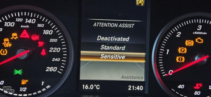 Balts Mercedes-Benz C 180 2016 Viļņa, ar dzinēja tilpumu 1.60 L un nobraukumu 460 tūkst. km par 8000 €, foto 15 vietnē AUTOMOTO.COM.LV