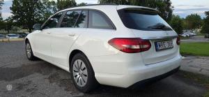 White Mercedes-Benz C 180 2016 in Vilnius, with an engine capacity of 1.60 L and mileage of 461 thousand km for 8888 €, photo 5 on AUTOMOTO.COM.LV