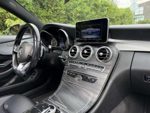 Black Mercedes-Benz C 200 2016 in Kaunas, with an engine capacity of 2.00 L and mileage of 176 thousand km for 14800 €, photo 9 on AUTOMOTO.COM.LV